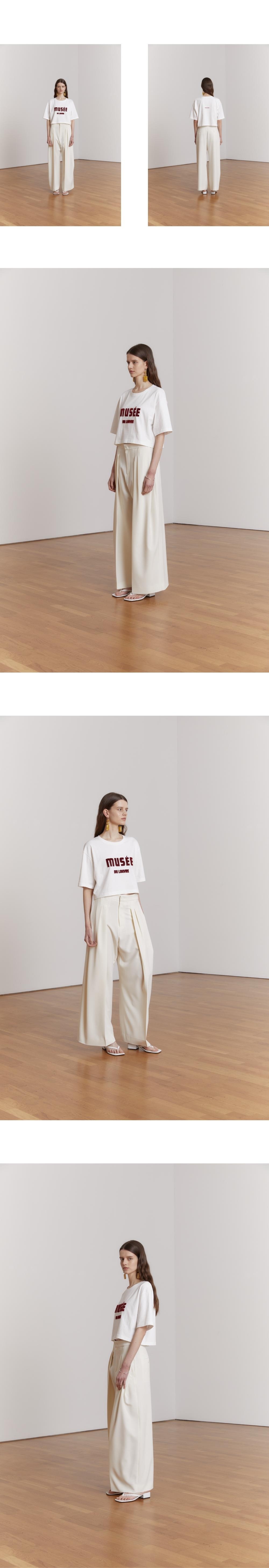 LEO Wide Belted Slacks_Ivory - 감도 깊은 취향 셀렉트샵 29CM