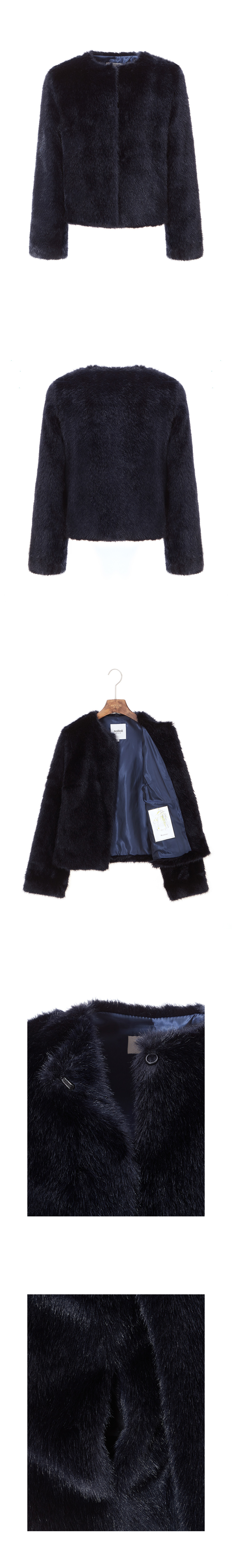 DELMA daily easy fur jacket [dk.navy] - 감도 깊은 취향 셀렉트샵 29CM