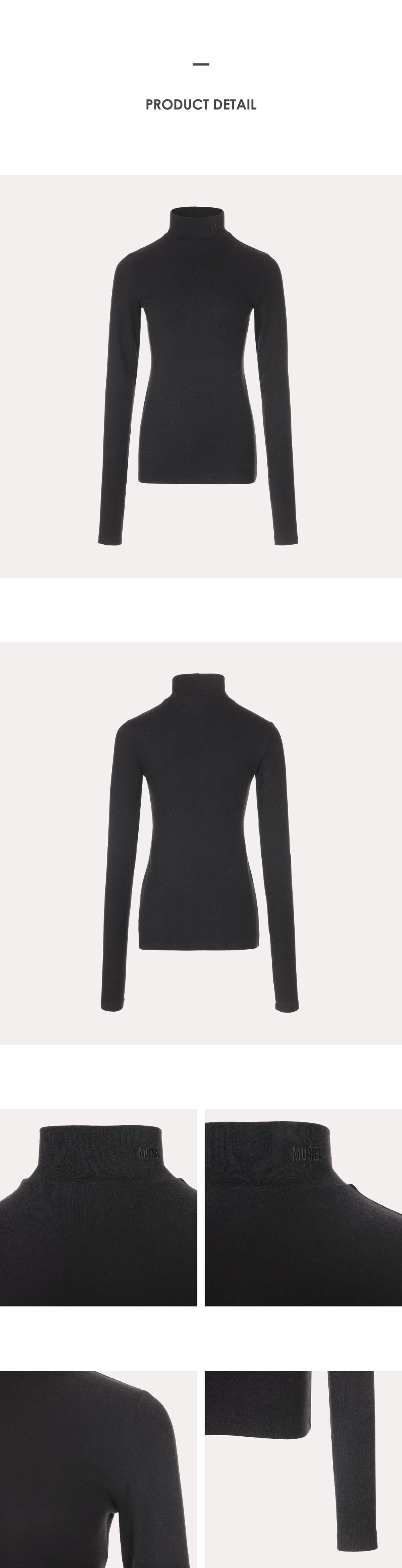 [4차]SIENNA Wool-Blend Turtleneck Top_Black - 감도 깊은 취향 셀렉트샵 29CM