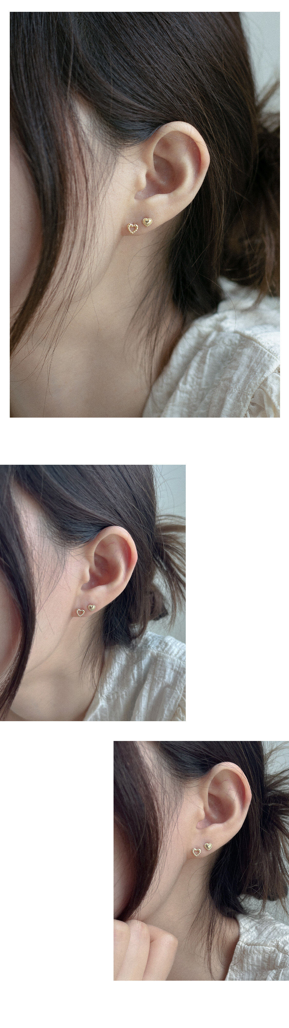 14k heart knot line piercing - 감도 깊은 취향 셀렉트샵 29CM