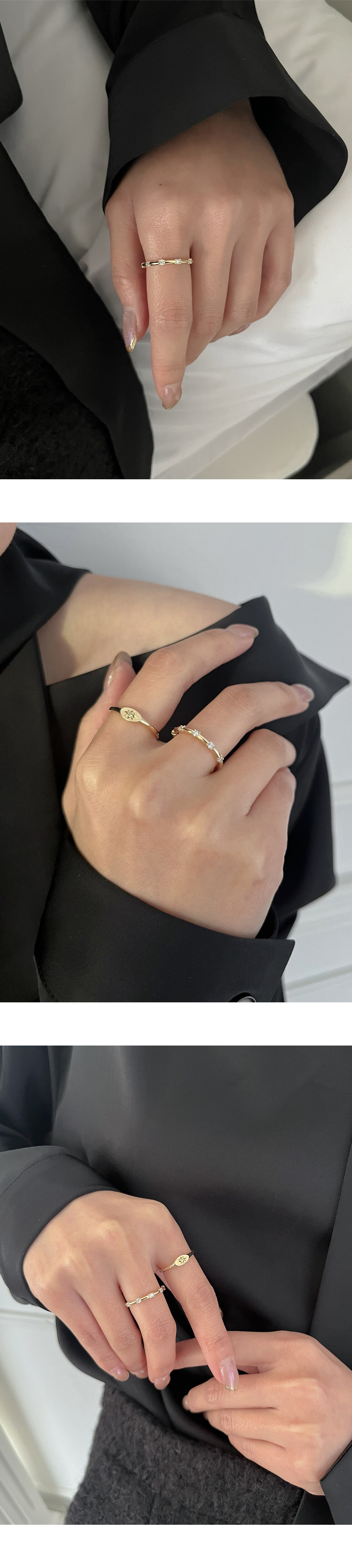 14k cubic pointed ring - 감도 깊은 취향 셀렉트샵 29CM