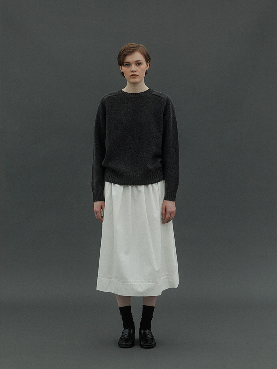 Callan Knit (D/gray) | ETERNAL JOURNEY