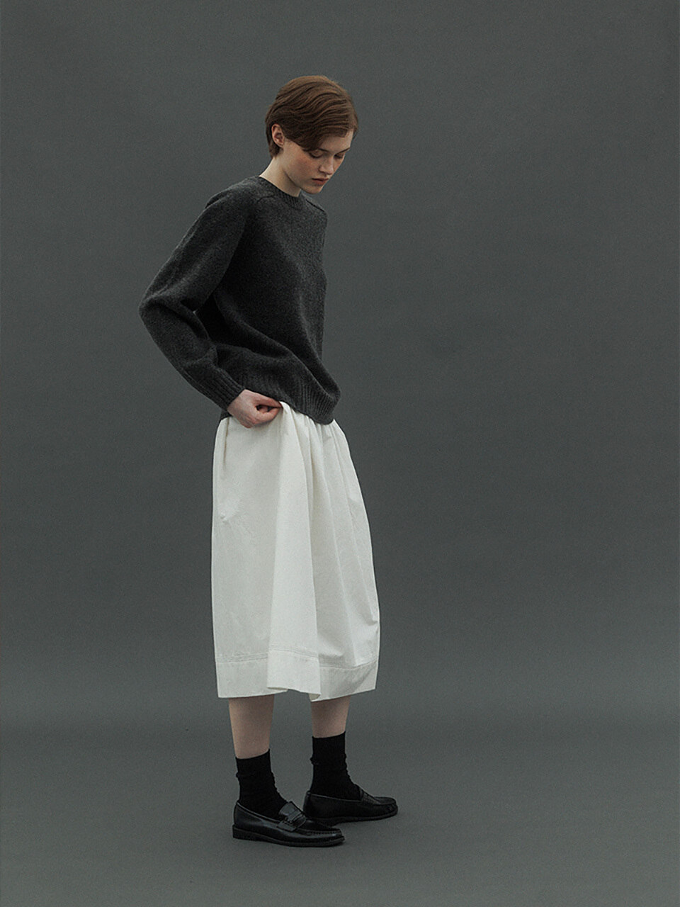 Callan Knit (D/gray) | ETERNAL JOURNEY