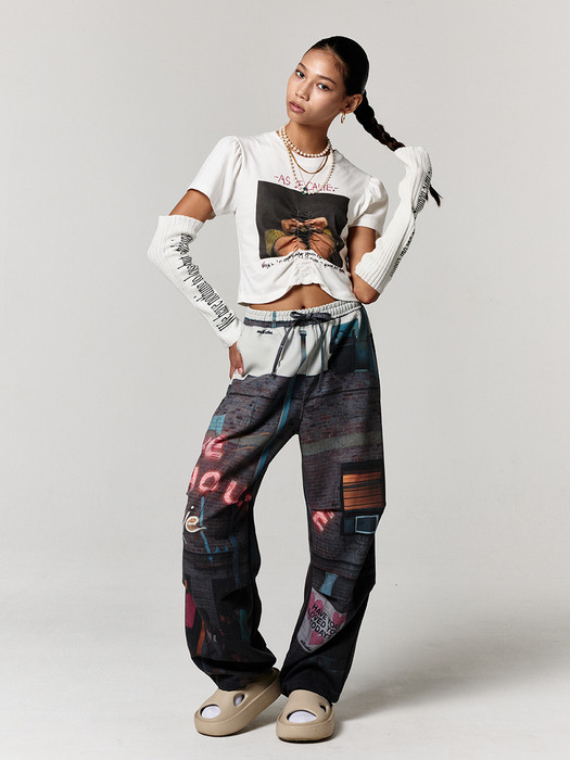 에즈이프캘리 CALIE CLUB PANTS GRAY - 위시버킷