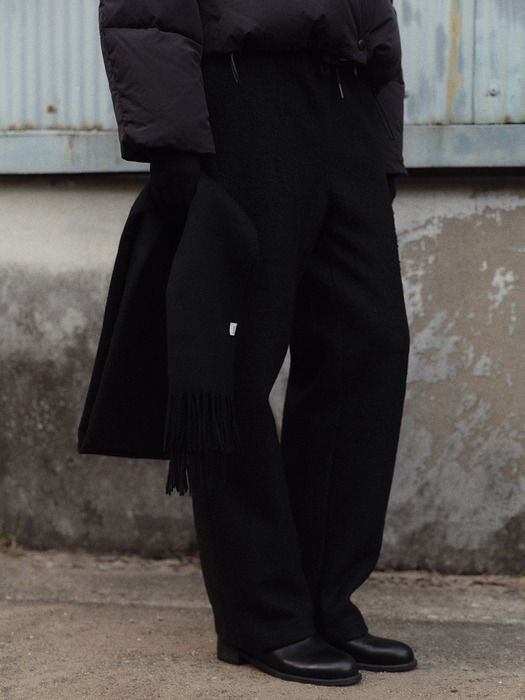 lenil Ricos Winter Basic Muffler (Black) - 위시버킷